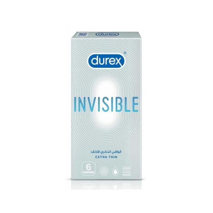 Durex Invisible Extra Thin (6 Condoms) | Daraz.lk