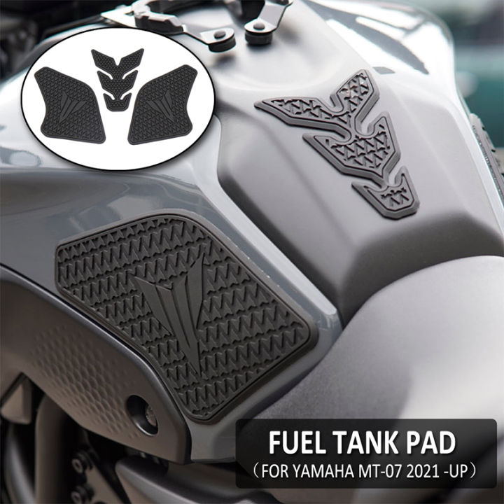 MT-07 2021 Motorcycle Non-slip Side Fuel Tank Pad Protector Stickers ...
