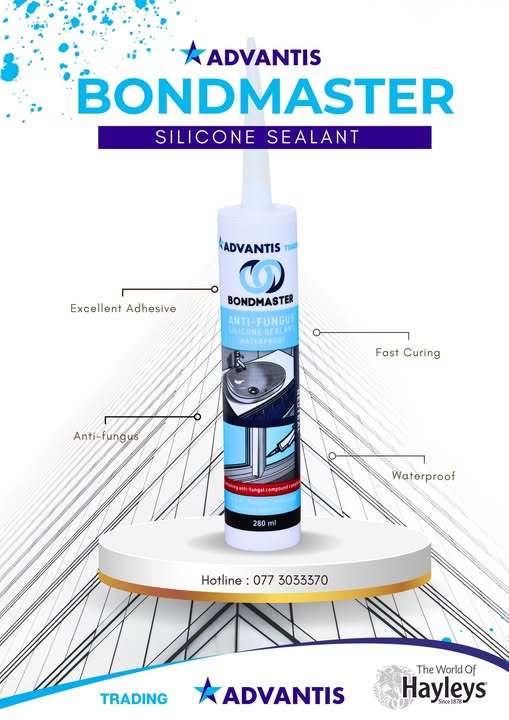 BONDMASTER ANTI-FUNGUS SILICONE SEALANT WATERPROOF 280ML | Daraz.lk