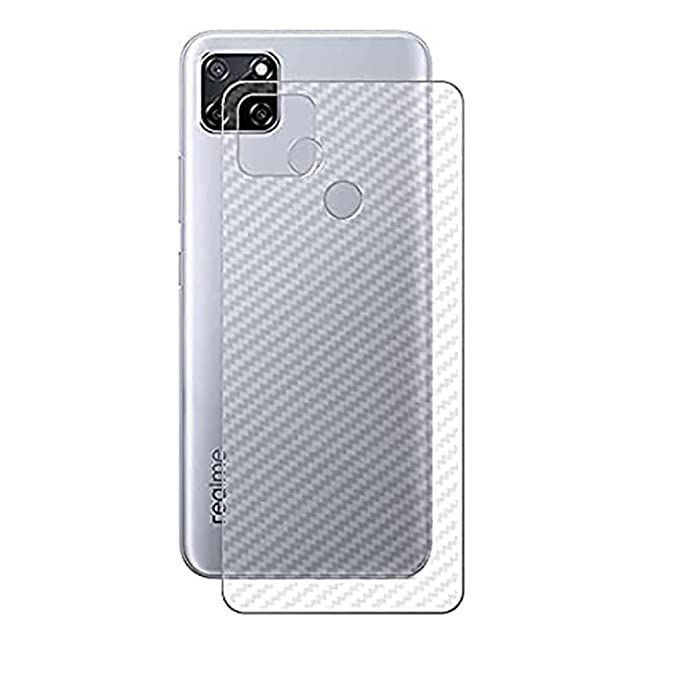 Carbon fiber Pattern Back Sticker For Realme C21y | Daraz.lk