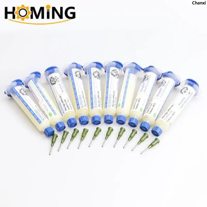 Chanxi【2025 Version】solder paste Original KINGBO RMA-218 HF-218 10cc ...