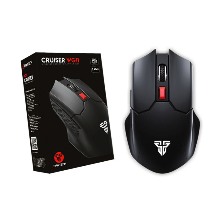 Fantech cruiser wg11 wireless gaming Mouse white colour mouse Bluetooth ...