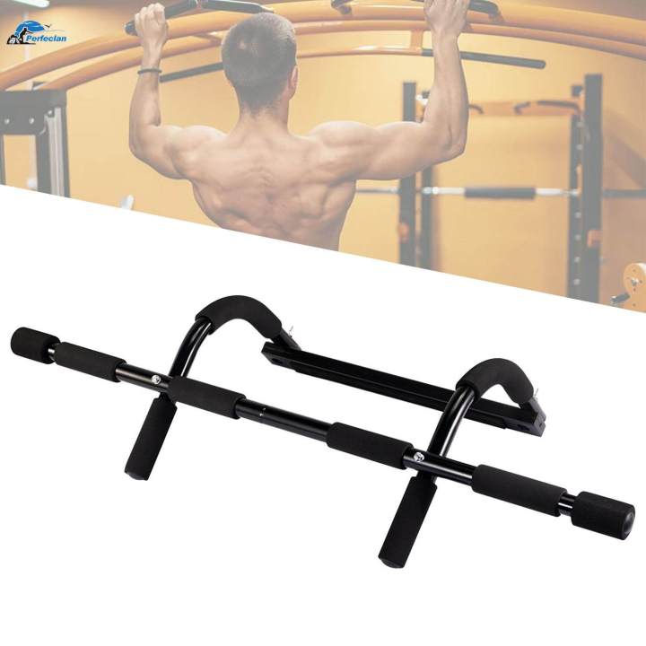 Doorway Pull up Bar Arms Door Frame Mount Indoor Exercise Bar Fitness ...
