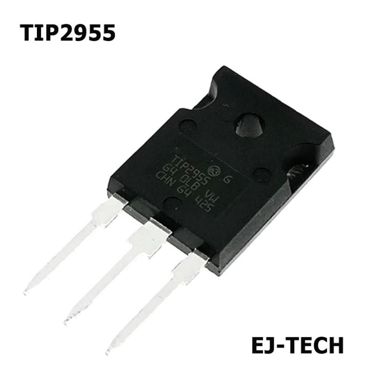 TIP2955 PNP POWER TRANSISTOR for Audio Amplifiers Alternative to MJ2955 ...