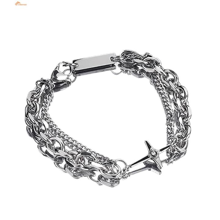 Ethereon Men Hand Chain Pure Colors Retro Styles Hand Chain | Daraz.lk
