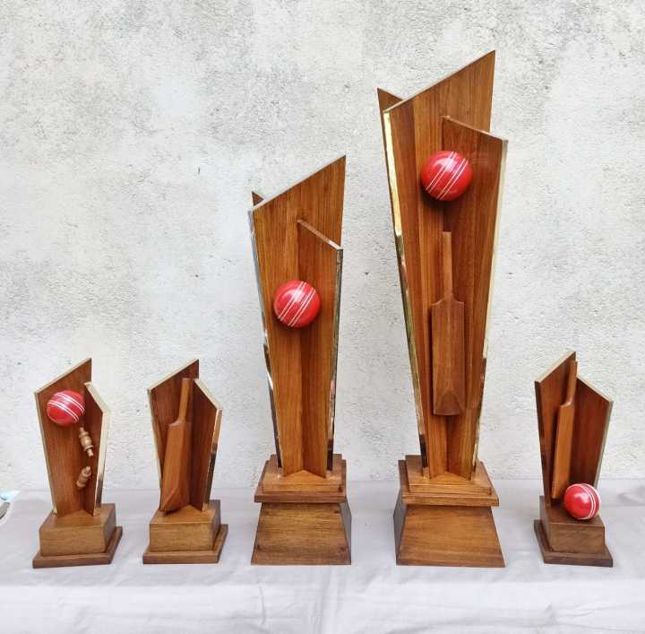wooden trophies cricket trophies cricket cups | Daraz.lk