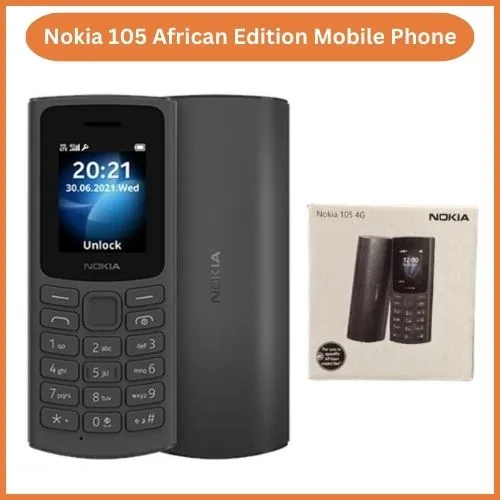 Nokia 105 African Edition Mobile Phone, Nokia 105 Dual Sim - Black ...