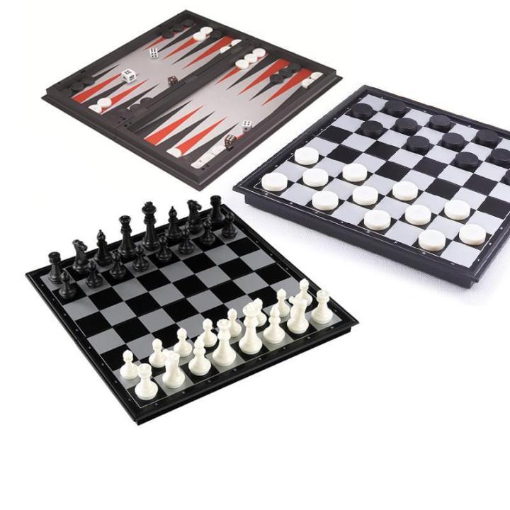 Chess Set Folding board (3 in 1) | Daraz.lk