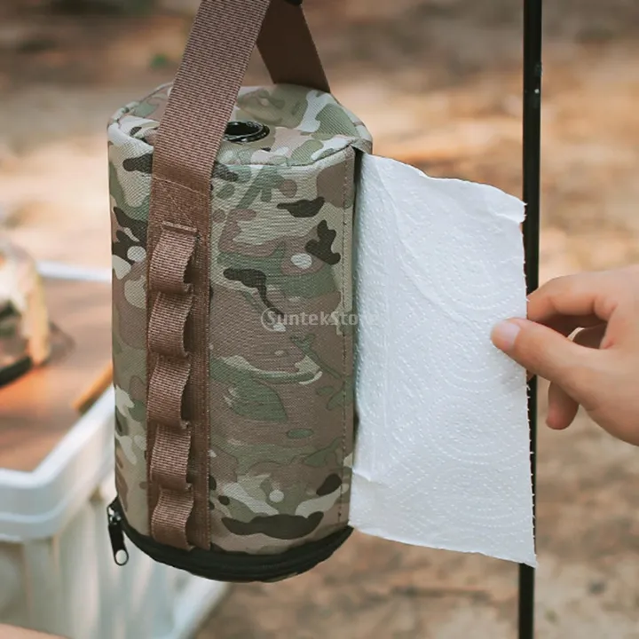 Camping Paper Box Kitchen Paper Storage Bag Hangable Paper Drawer ...
