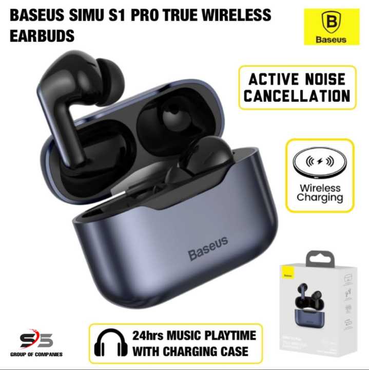 Baseus SIMU S1 Pro True Wireless Earbuds | Daraz.lk
