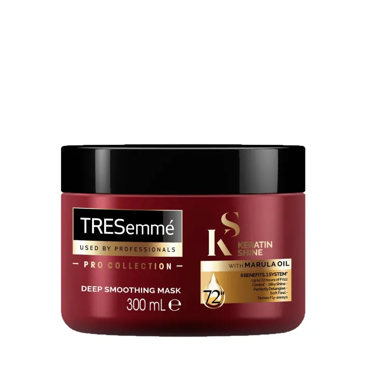 TRESemme Keratin Deep Smoothing Mask With Marula Oil 300ml | Daraz.lk