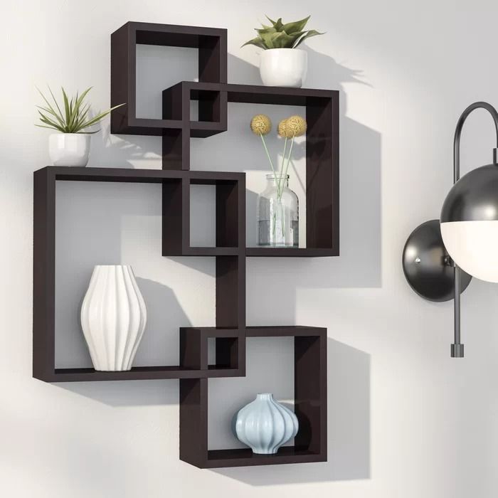 Modern Floating Wall Shelf look that pairs well with modern ensembles ...