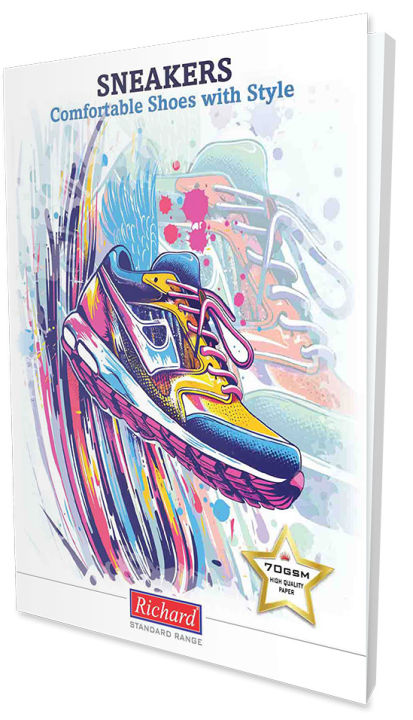 Richard B5 Exercise Book - 200pgs - Single Rule | Daraz.lk