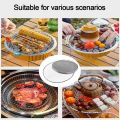 New Iron Grill Racks Round Nonstick Roast Grate Disposable Baking ...