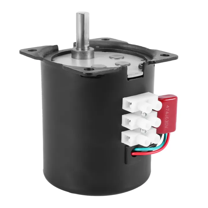 LKPCIGCXM 220V AC 40W Low Speed Geared Motor 70KTYZ Permanent Magnet ...