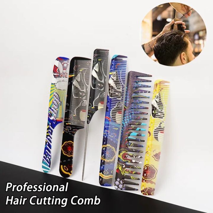 32 Style Personality Barber Hair Cutting Comb Pro Salon Hair Styling ...