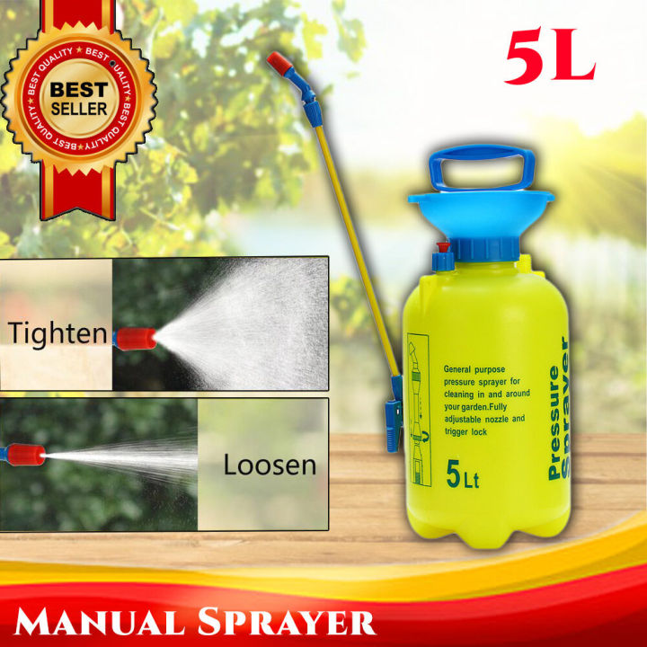 Pressure Sprayer 5L High Quality Garden Tool Organic Fertilizer Spray ...