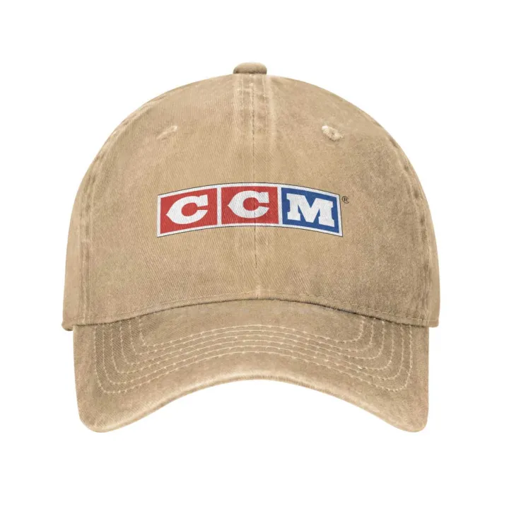CCM Hockey Equip Logo Fashion quality Denim cap Knitted hat Baseball ...