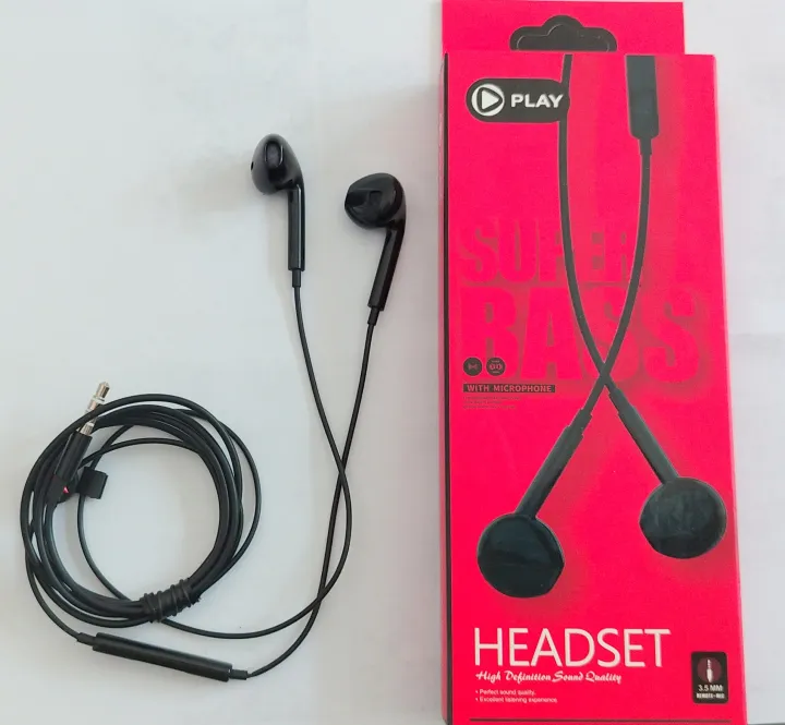 Play Super Bass Headset HF-10 - High Definition Sound Quality Earphones ...