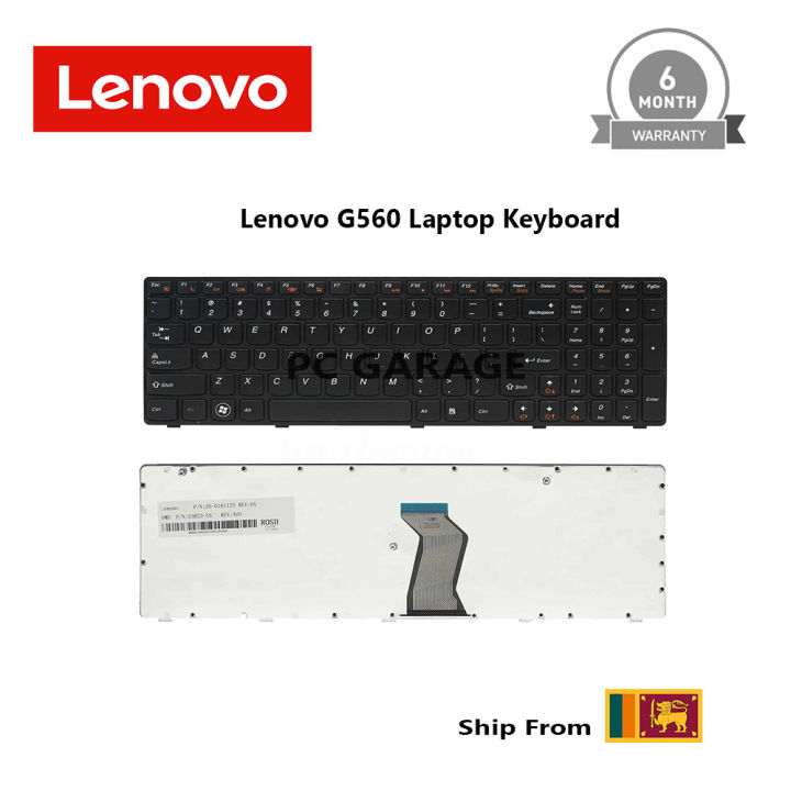 Lenovo IdeaPad G560 Laptop Keyboard | Daraz.lk