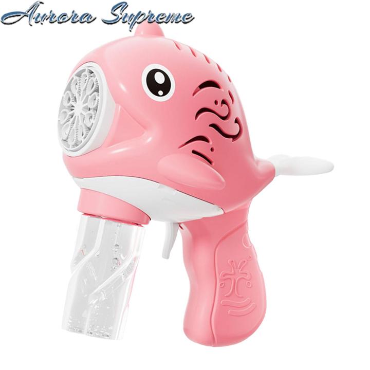 Led Bubble Machine Whale Bubble Machine with Lights Fun Bubble Blower ...