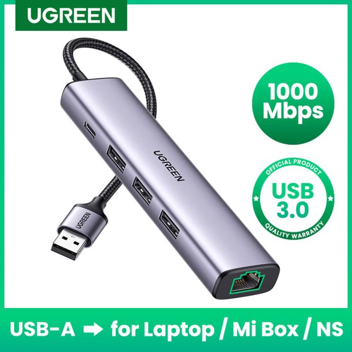 UGREEN USB Ethernet Adapter 1000Mbps USB3.0 Ethernet HUB USB HUB for ...