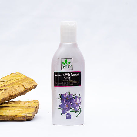 Herb Line Venivel And Wild Turmeric Scrub 100 Ml ( Herbline ) | Daraz.lk