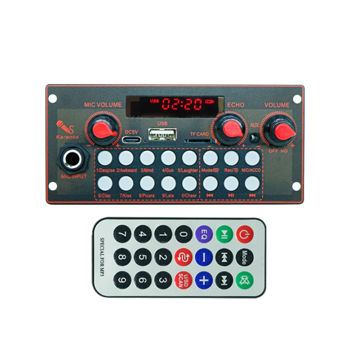 MP3 Decoder Board 2*10W 20W Amplifier Audio Player 5V DIY MP3 Player ...