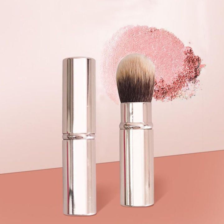 Metal Handle Brush Flour Blush High Brush Mini Portable 1pcs Small ...