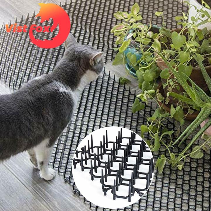 Cat Scat Mat 12pcs Plastic Cat Scat Mat Indoor/outdoor Deterrent ...