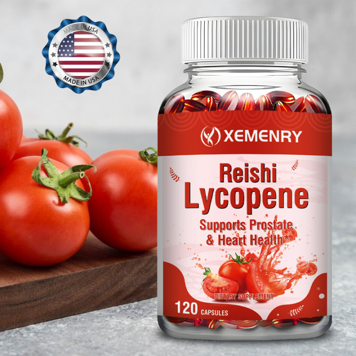 Lingzhi Lycopene Extract Capsules for the treatment of AMD, enriched ...