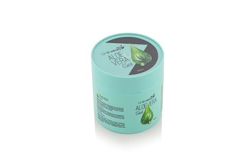 UNIKVEDA Aloe Vera Gel with Vitamin-E and Pure Aloe Vera Extract ...