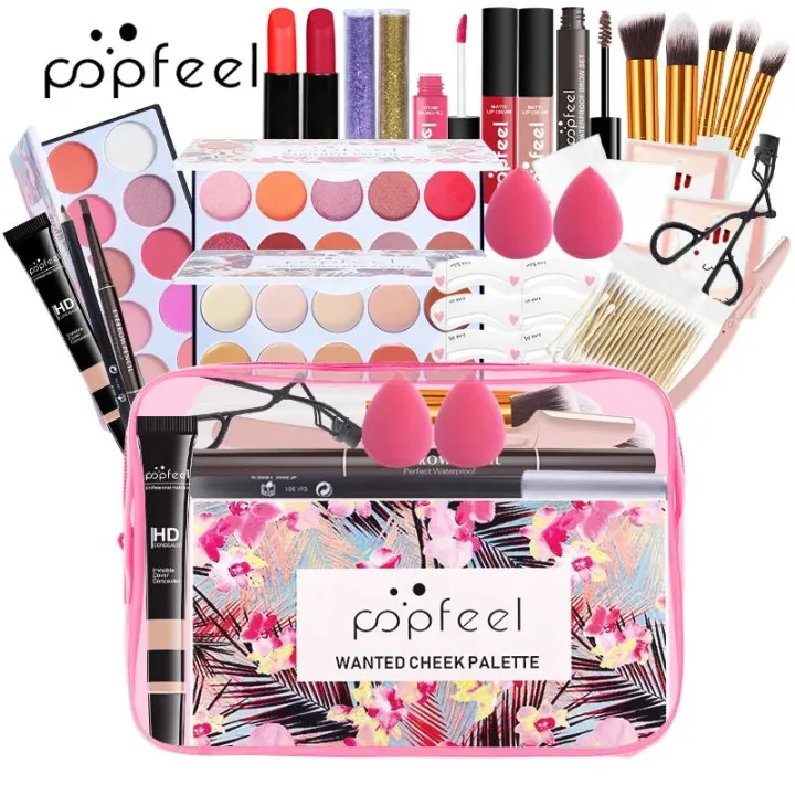 Popfeel Makeup Set for Women Full Kit All in One Makeup Gift set Box ...