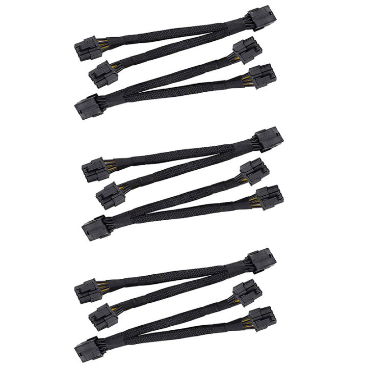 6Pcs 8 Pin PCI-E PCI Express Graphics Video Card GPU VGA 8 Pin Female ...