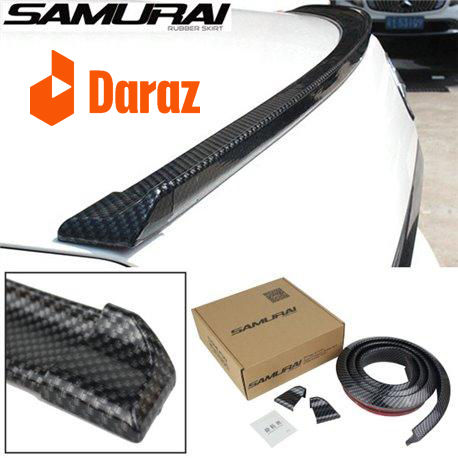 Car Universal Samurai Duck-Tail Rear Spoiler Lip | Daraz.lk