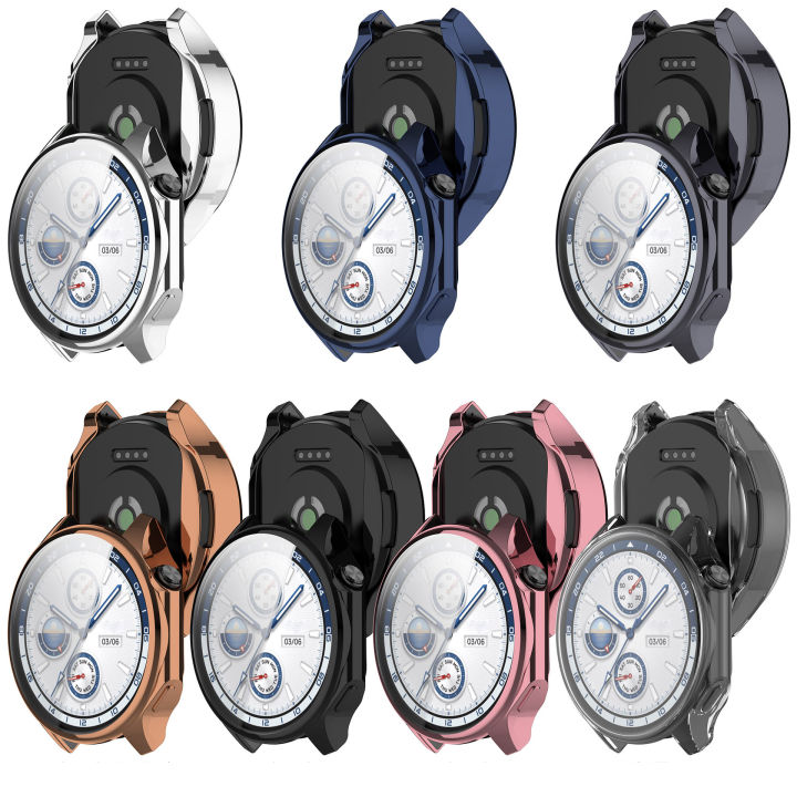 TPU Soft Shell Smartwatch Screen Protector Film Case Full Frame For ...