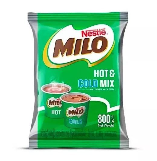 Milo (chocolate) hot and cold premix 800g | Daraz.lk