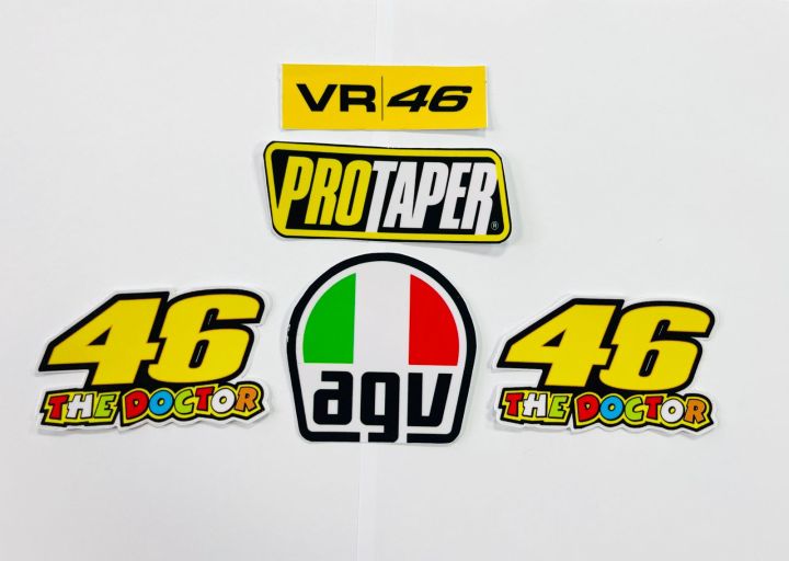 Bike sticker VR sticker 46 and AVG | Daraz.lk