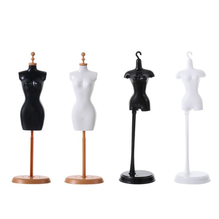 Plastic Dress Mini House Hangers Display Holder Mannequin Model Stand ...