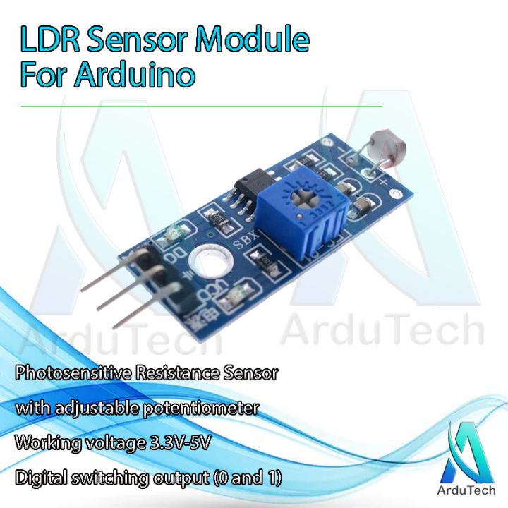 LDR Sensor Module Photosensitive sensor module light module detects ...