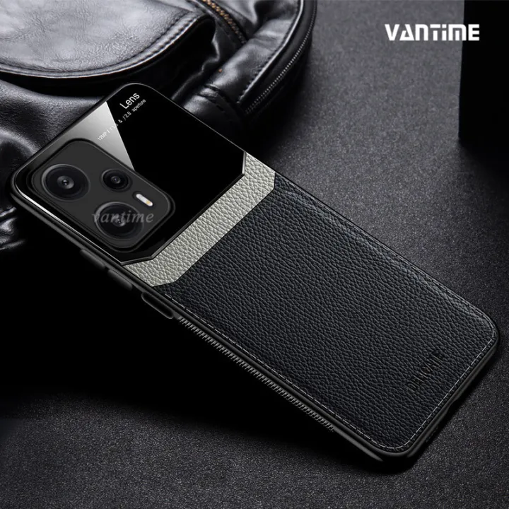 Vantime for Xiaomi Poco F5 Pro / Redmi Note 12 Turbo 5G Case Protect Camera Hybrid Slim Matte ...