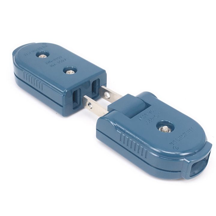 American 2 Pin Ac Electrical Power Male Plug Female Socket Outlet ...
