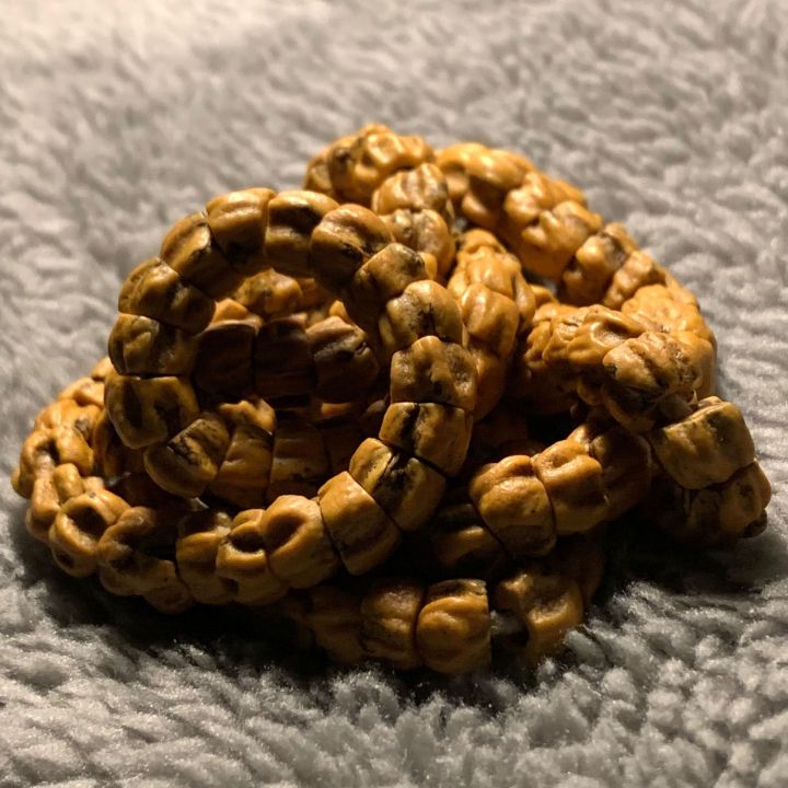 【Trendy designs】Zizhen Material 08 Bodhi Bracelet Fragrance 1 String ...
