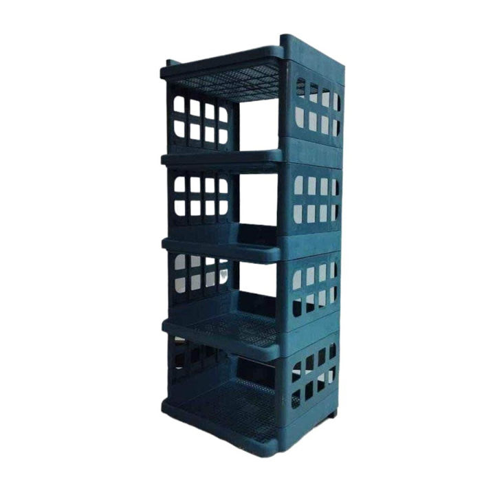 5 Layer Plastic Storage Rack, Book Shelf, Storage Rack for Home ...