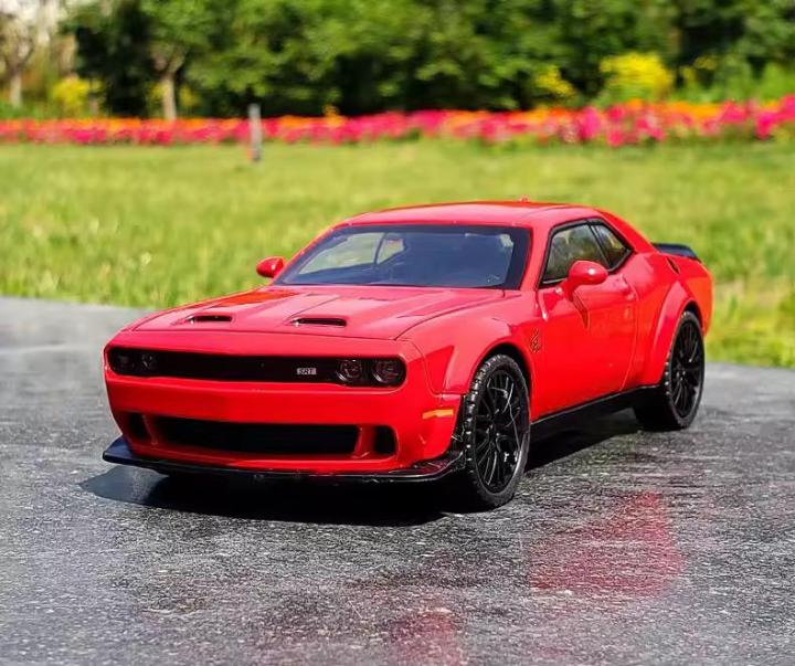 Dodge Challenger Hellcat Toy Car for 1: 32 Scale Die Cast Metel Cars ...