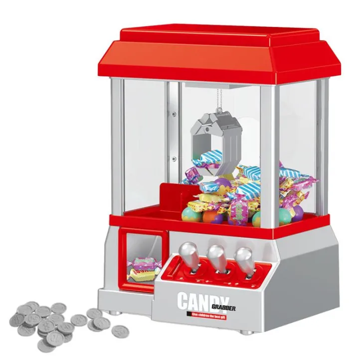 Mini Claw Machine Miniature Candy Grabber For Kids Cool Mini Candy ...