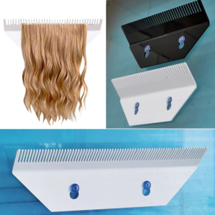 Acrylic Salon Hair Extensions Hair Strands Holder Plate Hanger For Hair ...