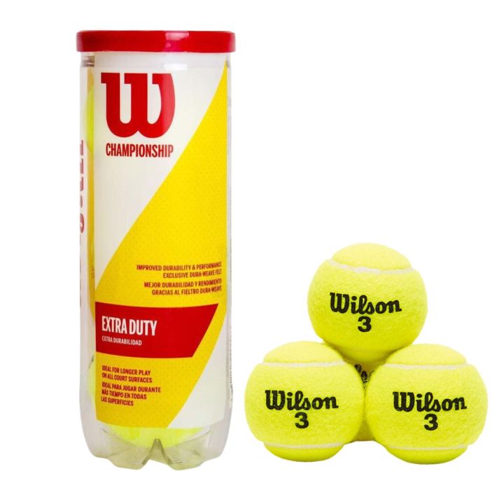 cricket ball wilson championship 3 tennisball | Daraz.lk