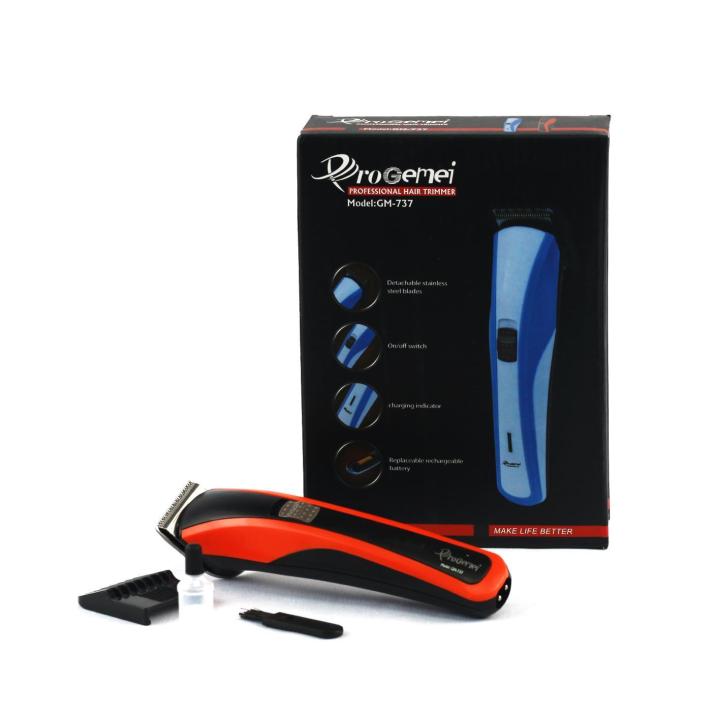 Gemei –Rechargeable Fessional Hair Trimmer-Gm-737 | Daraz.lk