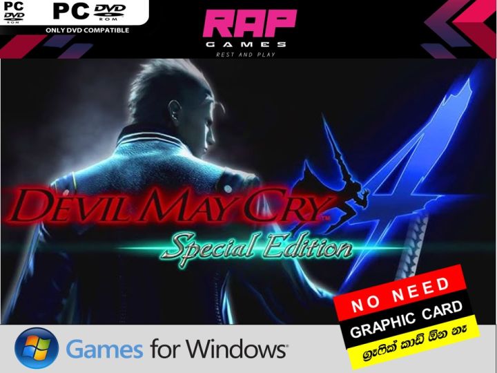 Devil May Cry 4 PC DVD | Daraz.lk